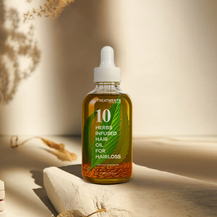 10 Herb Infused Hair Oil for Hair Loss and Nourishment – Treatments